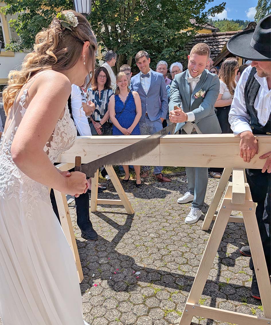 Jasmin und Jan versprechen sich ein gemeinsames Leben | Schwarzwälder Post
